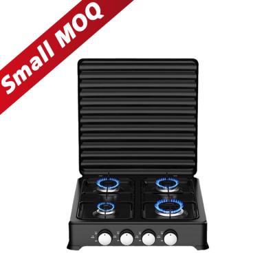 China ECO-GS6004B 4-Burner Camping Gas Stove with 0.4mm Coating and 3000pcs Monthly Capacity for sale
