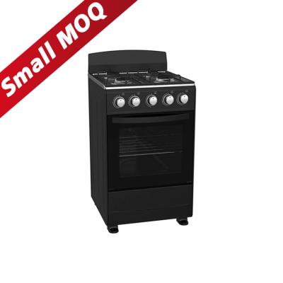 China ECO-8150H 55L Capacity 4-Burner Gas Cooker with Oven - 488×545×810mm Stainless Steel Commercial Kitchen Equipment for sale
