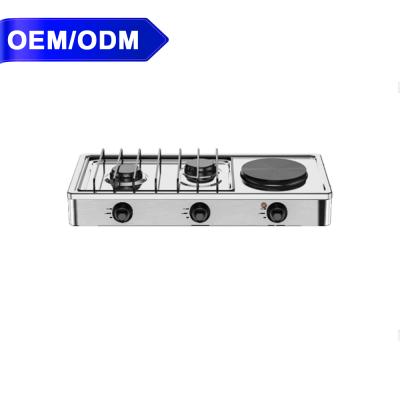 China ECO-6073D1-2 2-Burner Gas Stove with 2.2kW Power and 600×280mm Compact Design for Kitchen Cooking for sale