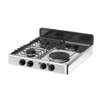 China 2 Burner Stainless Steel Gas Cooktop 0.45mm Panel Flame Failure Protection Commercial Stove for sale