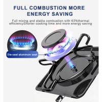 China Commercial Double Burner Gas Stove 30 Inch Heavy Duty Professional Kitchen Cooktop for sale