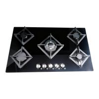 China Industrial Strength 5 Burner Gas Cooktop Supplier Designed for High Volume Cooking with User Friendly Controls and Safety Features ECO-G5868 for sale