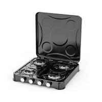 China Durable Four Burner Gas Stove Wholesale Featuring Aluminum Safety Valve and Stainless Steel Burners Ideal for Home Outdoor and Restaurant for sale