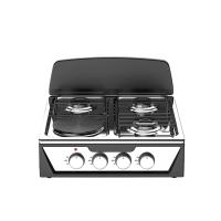China Four Burner Gas Stove 0.45mm SS Commercial Cooking Appliance Quick Ignition Adjustable Power for Restaurant Kitchen for sale