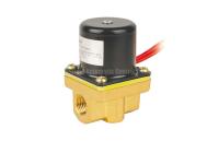 China 2mm Orifice 2 Way Pneumatic Brass Solenoid Valve For Welding Machine System for sale
