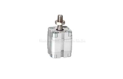 China 16mm~100mm ADVU Compact Pneumatic Air Cylinder With Magnet / Rubber Buffer for sale