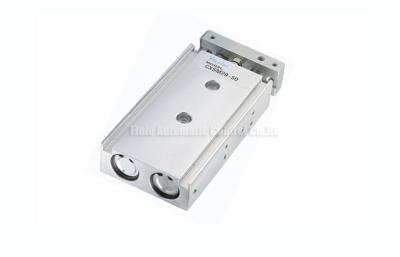 China CXSM Guided Rod Double Shaft Bore size 6~32mm Pneumatic Air Cylinder With Magnet / Rubber Buffer for sale