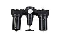 China Air Source Treatment Unit Filter and Regulator and Lubricator Large Aperture Filter Fineness 20 Micron for sale