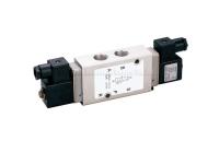 China Aluminum 5-Way Solenoid Operated Directional Control Valve G1/8