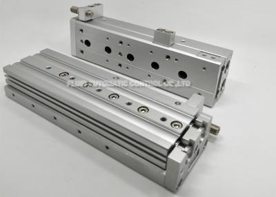 China MXS Series 6mm Double Acting Pneumatic Air Cylinder Slide Table Stroke Adjustable for sale