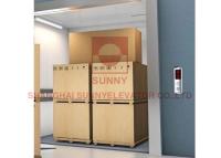 China VVVF Drive Freight Elevator with 1000kg Load Capacity and Side Door Design for sale