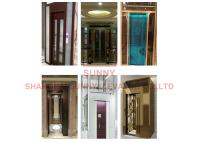 China 1.5m/S Luxury Decoration Villa Passenger Residential Home Elevators With Monarch Control for sale