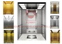 China PLC Controlled System Passenger Elevator With Luxury Decoration for sale