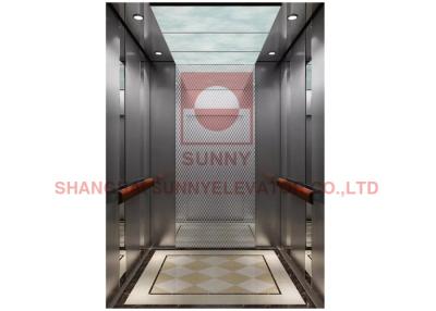 China Residential Home Passenger Elevator Lift With Mirror Stainless Steel 8m/s for sale