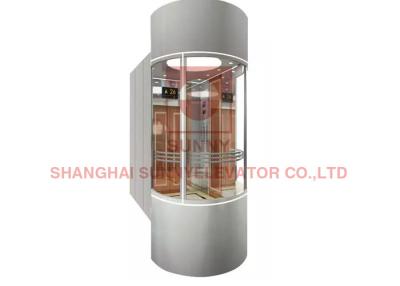 China VVVF Passenger Glass Panoramic Elevator With Deceleration Device 1.0 - 2.0m/s for sale