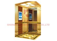 China Hairline Stainless Steel Airport Elevator With Emergency Car Lighting for sale