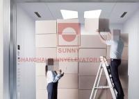 China High Load Steel Plate Freight Lift Cargo Elevator With Sider Door for sale