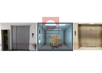 China VVVF Painted Steel Cargo Elevator For Carrying Freight Drive VVVF Elevator Control System for sale