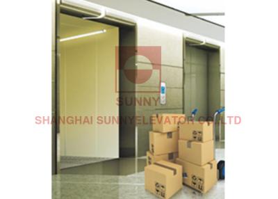 China VVVF Control System Cargo Lift With Geared Traction Machine for sale