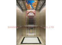 China 1.0m/S 1600kg Residential Home Elevators Stainless Steel Passenger Elevator Spare Part for sale