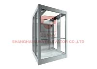 China 450kg Observation Panoramic Elevator Stainless Steel Villa Passenger Lift for sale