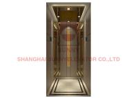 China Stainless Steel Residential House Villa Elevator Low Noise  0.4m/S for sale