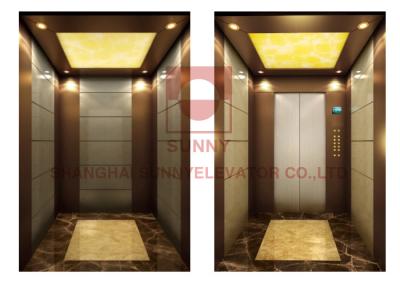 China 1.5m/S Luxury Decoration Passenger Home Elevator With Monarch Control for sale