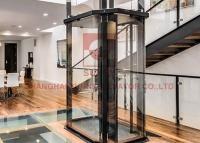 China 2 - 4 Floors Indoor Glass Home Elevator Customize Stainless Steel for sale