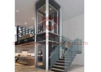 China Stainless Steel Hydraulic Home Elevator Lift 110v 220v 240v 380v for sale