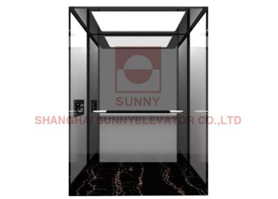 China Outdoor Passenger Elevator Lift Luxury Villa Marble Steel PVC Stainless Monarch House Graphic for sale