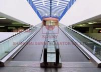 China Stainless Steel Moving Walks Automatic Switching Speed 10 / 11 / 12 Degrees for sale