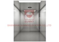China Big Capacity 4panel Center Opening Freight Cargo Goods Lift Elevator For Shopping Mall for sale
