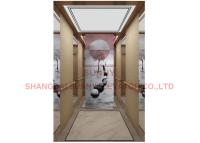 China Residential Home Elevator Safety Lift Large Capacity Titanium Stainless Steel Passenger Elevator for sale
