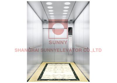 China 1600kg Large Space Stainless Steel Hospital Elevator Safe High Speed for sale