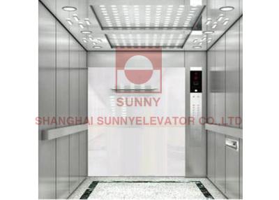 China Stainless Steel Commercial Hospital Elevator Medical Bed Elevators VVVF Control System for sale