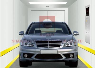 China VVVF Door Drive Motor 3200kg Car Elevator With Down Lamp for sale