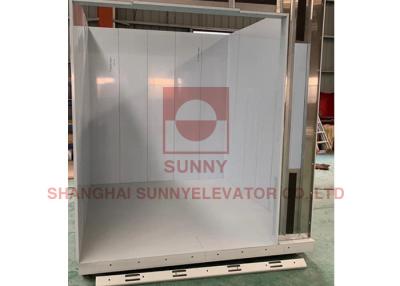 China Stainless Steel Building Car Freight Elevator Warehouse Cargo Lift 0.25 - 0.5m/ for sale