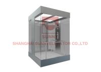 China 0.4m/s AC Driving Type Panoramic Elevator Glass Sightseeing Home Lift for sale