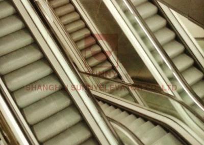 China 35 Degree VVVF Drive Type Indoor Passenger Escalator Stainless Steel Handrail for sale