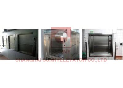 China 0.4m/S Kitchen Meals Food Dumbwaiter Elevator 100- 500kg Load for sale