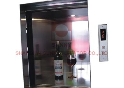 China 304 Stainless Steel Dumb Waiter Elevator 0.25m/s Small Home Lift for sale