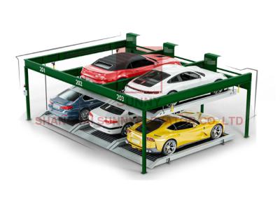 China I Beam C Channels Structure Auto Parking Lift With Independent Platforms for sale