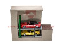 China Hydraulic 2 Post Pit Car Parking System With 2000 / 2500kg Lifting Capacity for sale