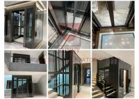 China Residential Apartment Machine Room Less Or MR Passenger Lift With Tempered Glass Or Stainless Steel for sale