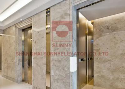 China 630kg 1.0m/S 7 Stops Passenger Elevator Lift Traction System Elevator for sale