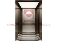 China Stainless Steel 304 Fuji Passenger Elevator Lift 320 - 1600kg Low Noise for sale