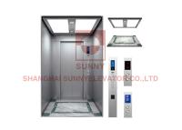 China 800 - 1250kg Home Shopping Center Passenger Elevator Lift Small Machine Room for sale