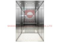 China Stainless Steel 304 Passenger Elevator with VVVF Control System and 1600kg Load Capacity for sale