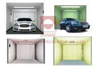 China 500~1000kg Stainless Steel Large Space Automobile Vehical Elevator for sale