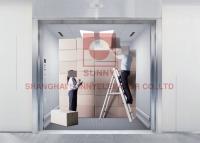 China Center Open 4 Panel Safe 3000kg Large Space Auto Car Elevator For Trading Center for sale
